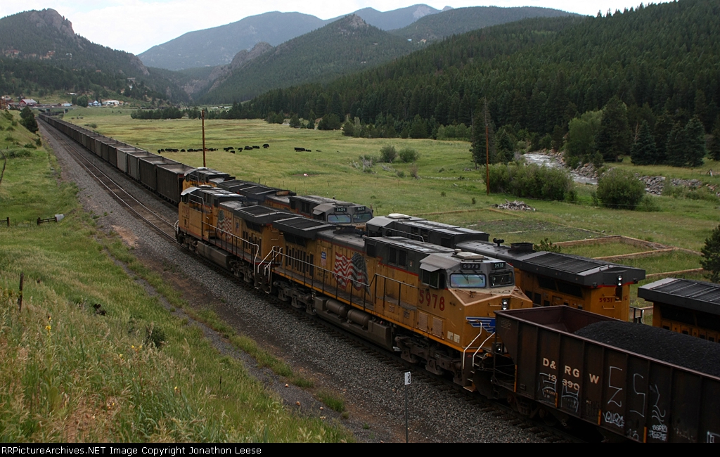 Coal trains meet